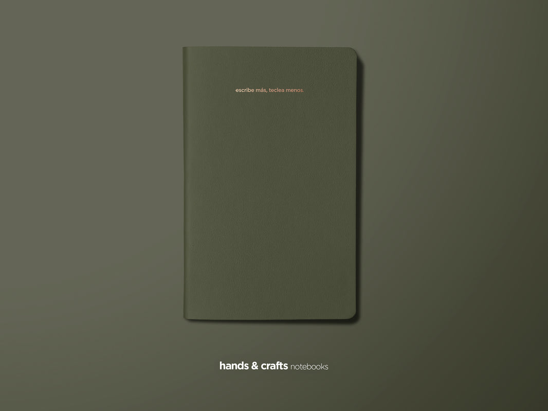 Libretas formato media carta. – hands & crafts