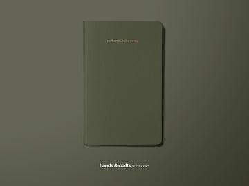 Libretas formato media carta. – hands & crafts