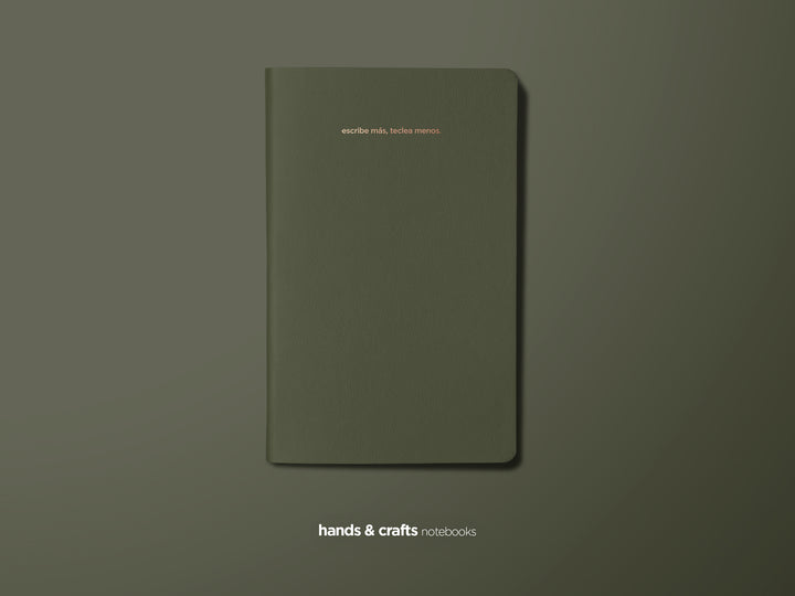 Libretas formato media carta. – hands & crafts