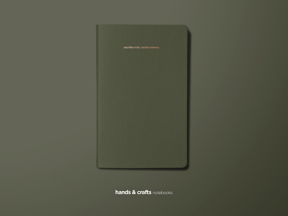 Libretas formato media carta. – hands & crafts