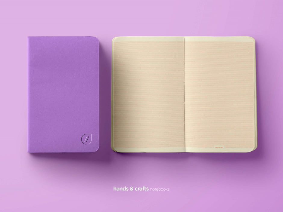 Libretas formato media carta. – hands & crafts
